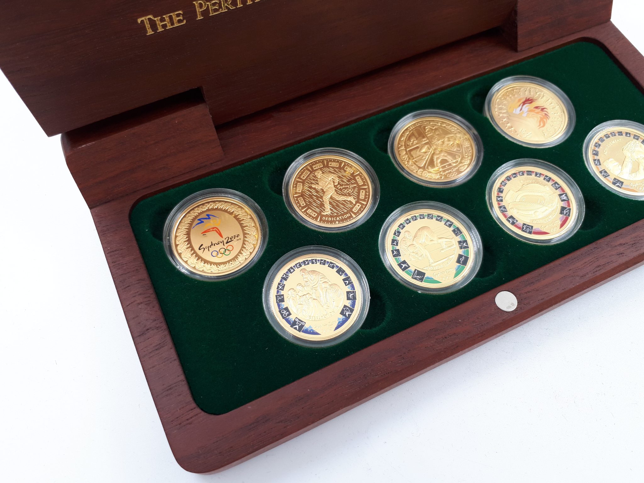 The Sydney 2000 Olympic 24ct Gold Coin Collection 80.1 Grams - Ezigold